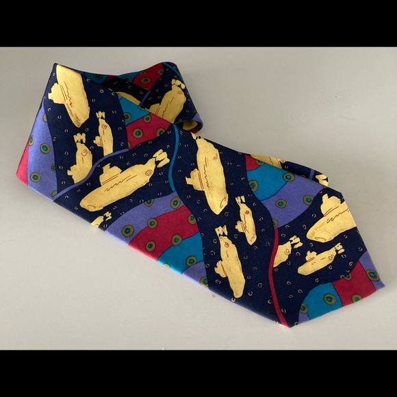The Beatles | Accessories | Beatles Yellow Submarine Necktie | Poshmark